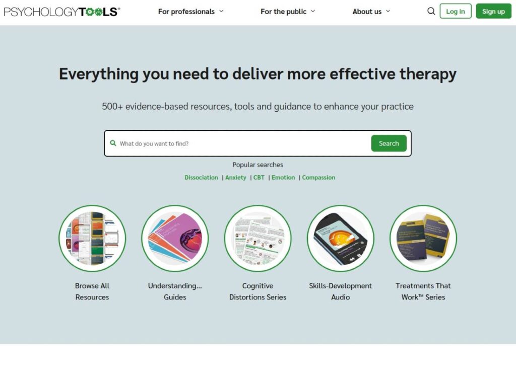 Psychology Tools CBT Worksheets – Sober Eastbourne