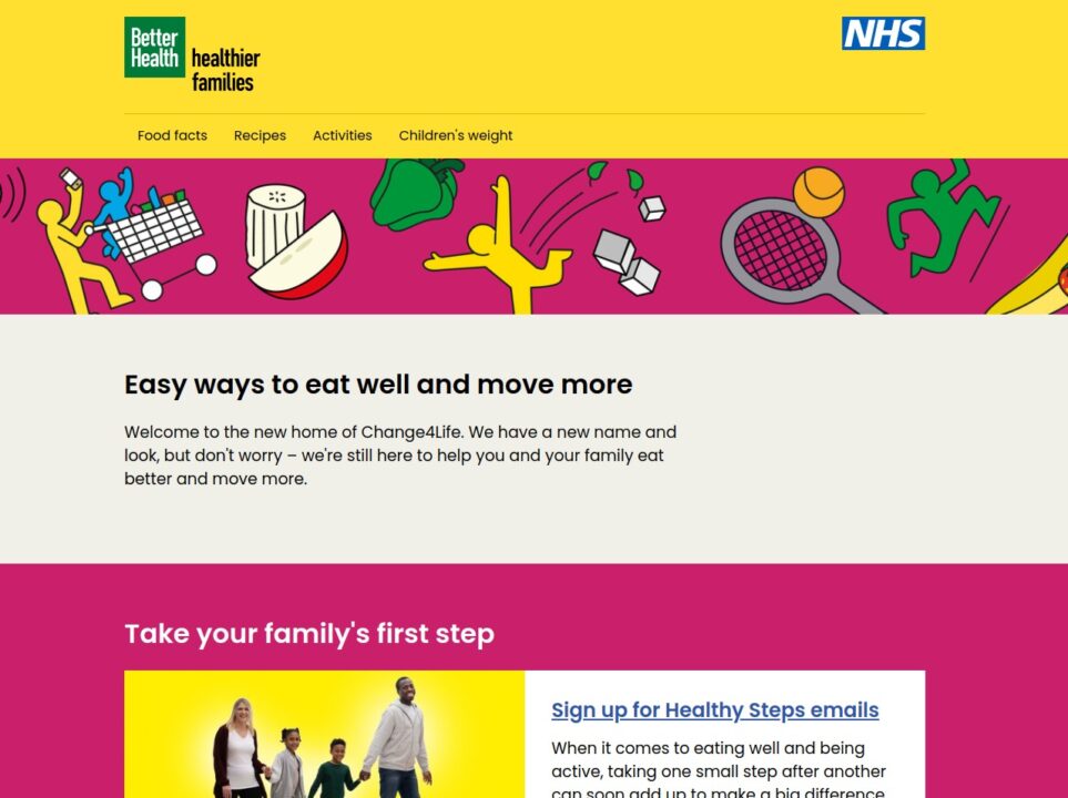 NHS UK Healthy Recipes – Sober Eastbourne