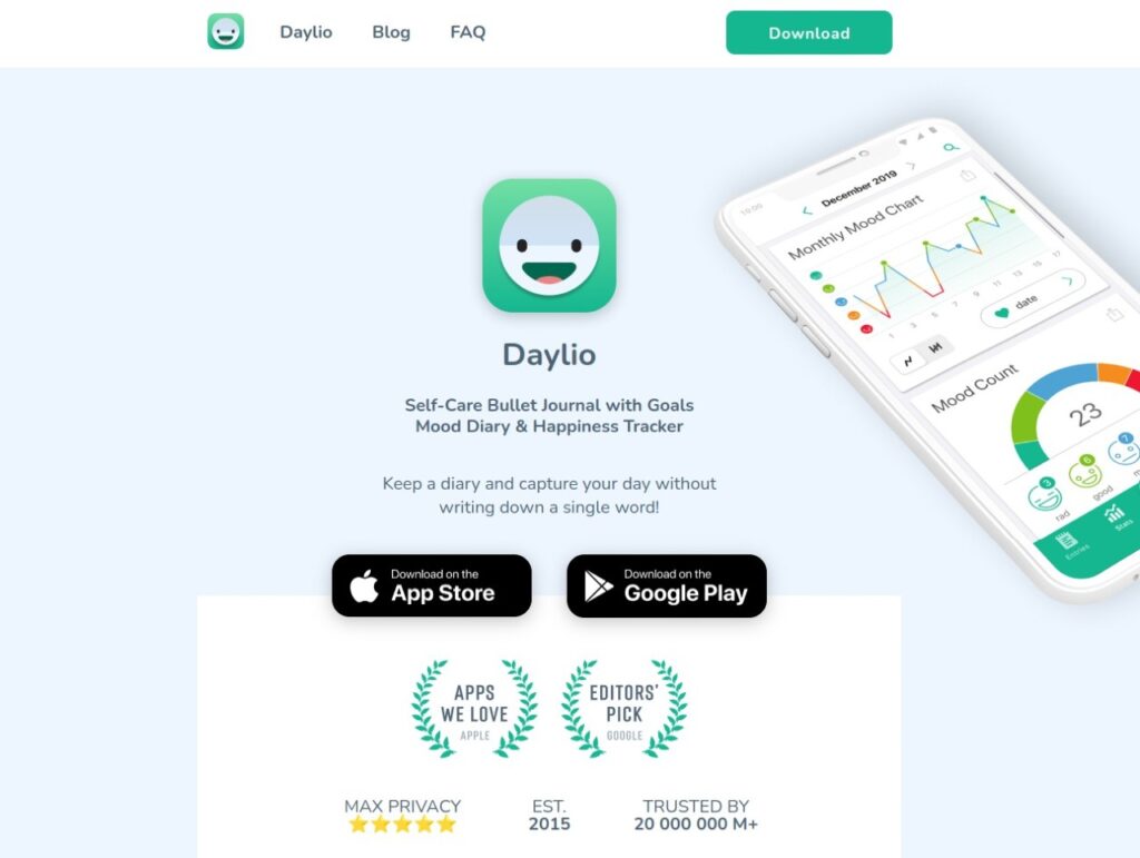 Daylio Journal & Mood Tracker – Sober Eastbourne